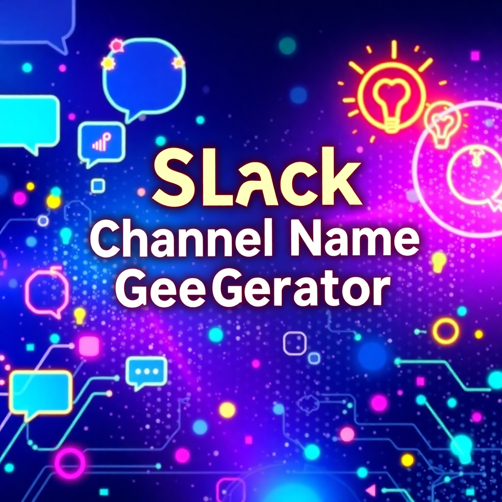 Slack Channel Name Generator - Push By AI