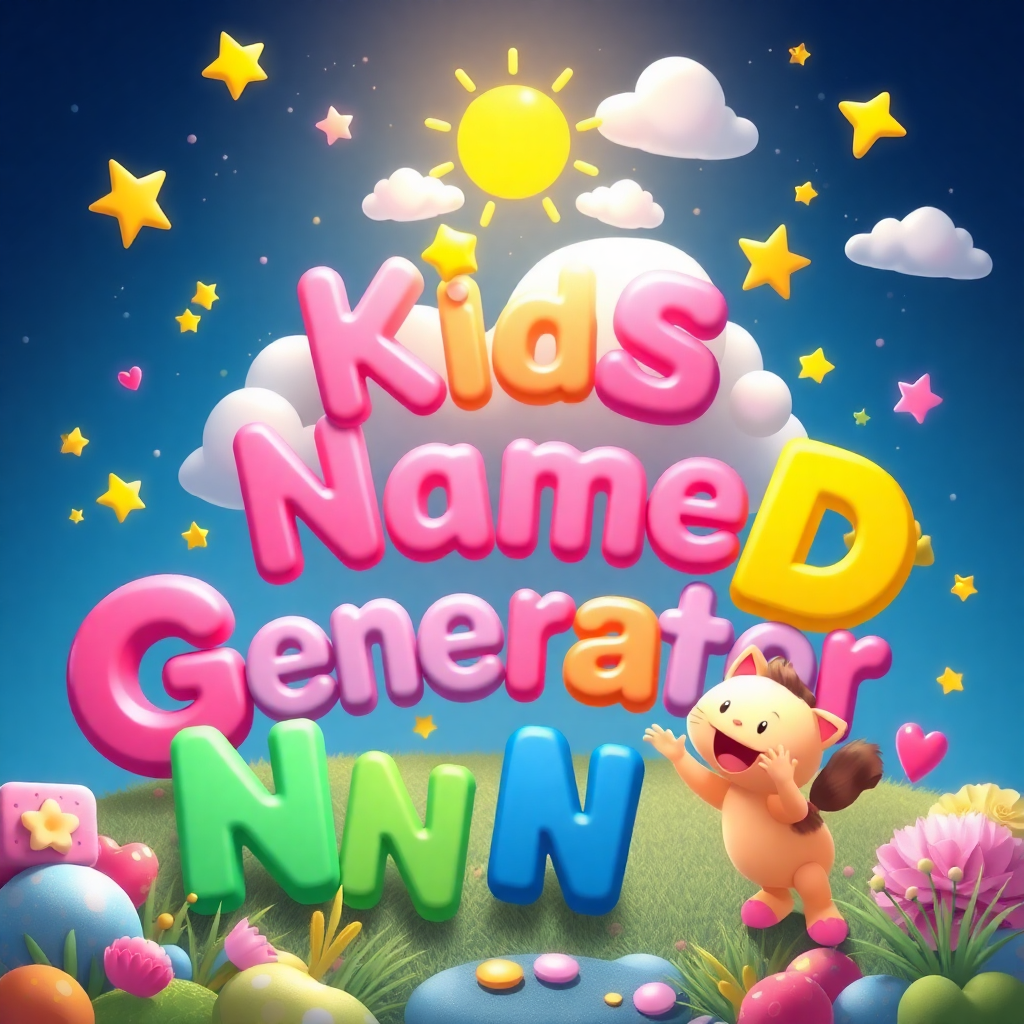 Kids Name Generator - Push By AI