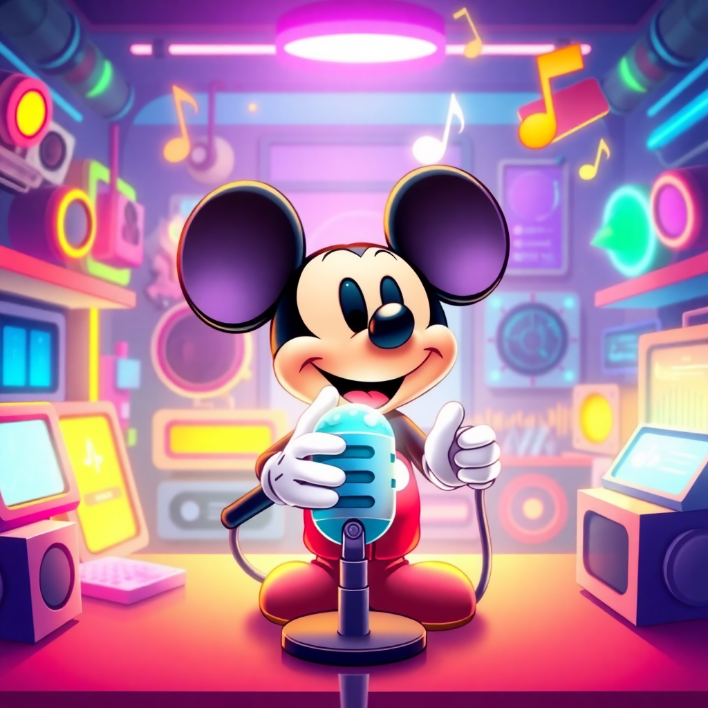 Mickey Mouse Ai Voice Generator - Push By AI