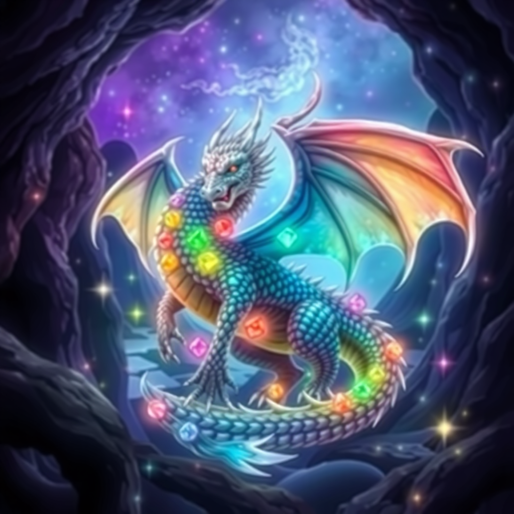 Gem Dragon Name Generator - Push By AI