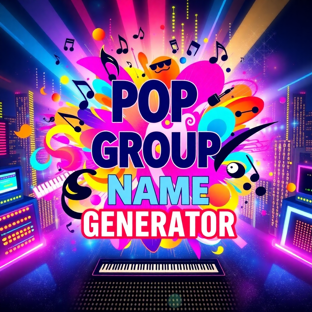 Pop Group Name Generator - Push By AI