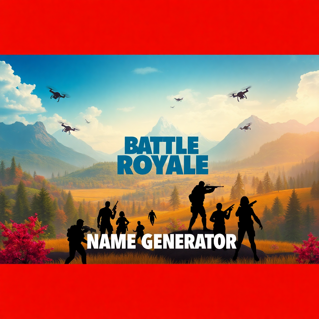 Battle Royale Name Generator - Push By AI