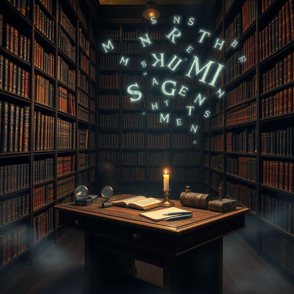 Mystery Book Name Generator - Push By AI