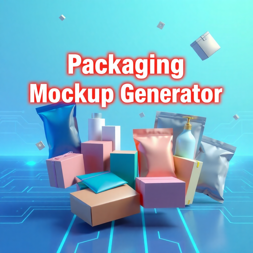 Packaging Mockup Generator - Push By AI