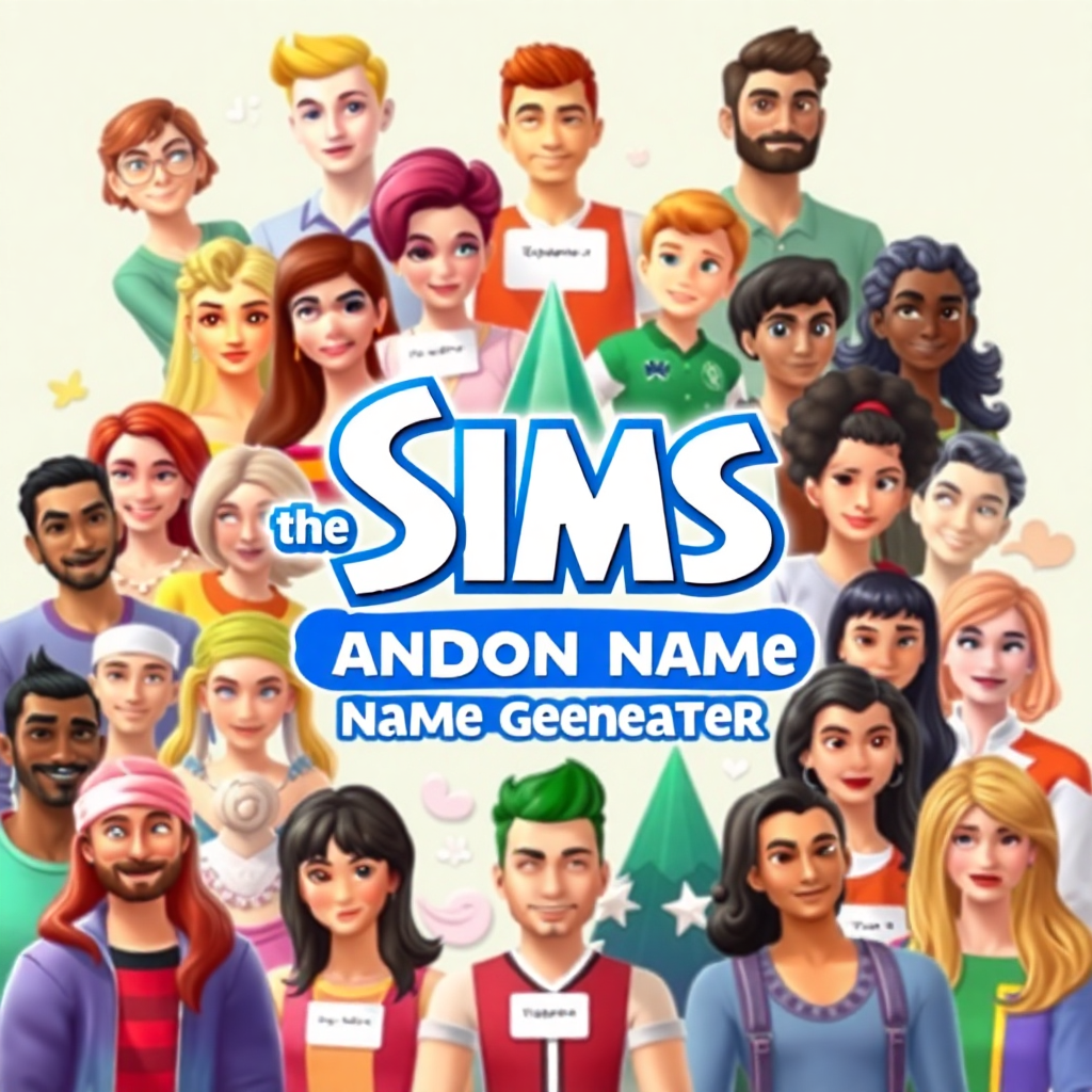 Sims Random Name Generator - Push By AI