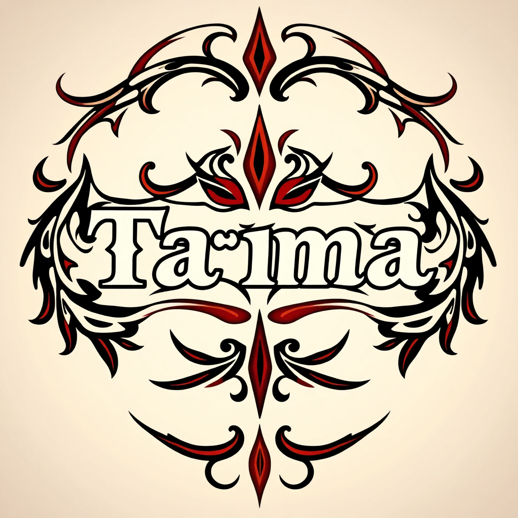 Tribal Name Tattoo Generator - Push By AI