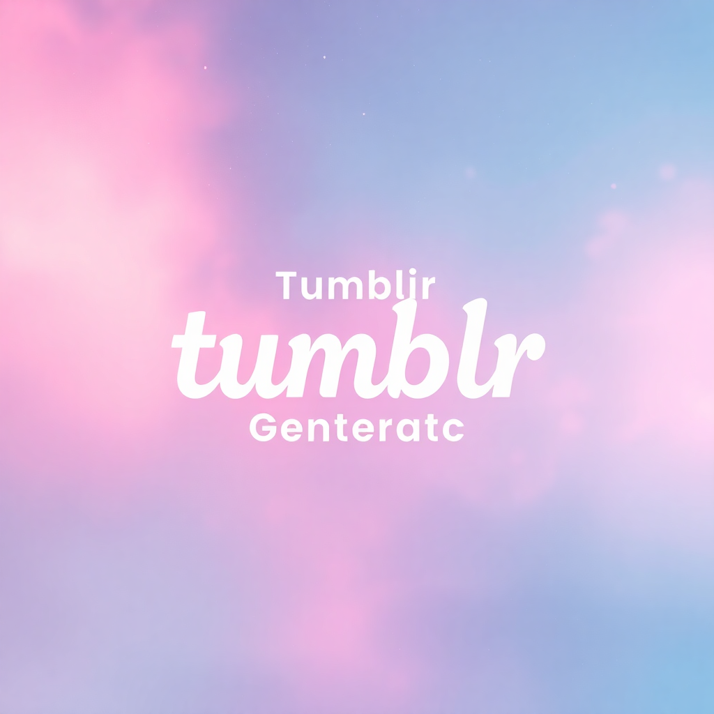Tumblr Aesthetic Name Generator - Push By AI