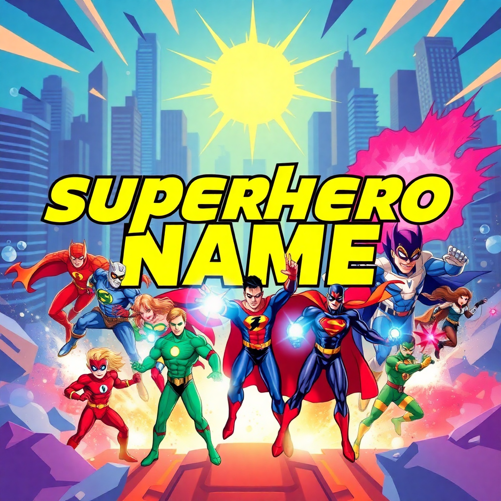 Superhero Name Generator Based On Power - Push By AI