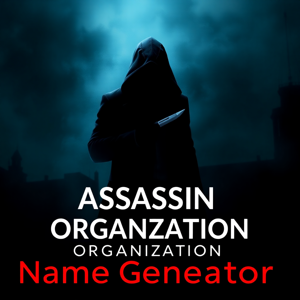 Assassin Organization Name Generator - Push By AI