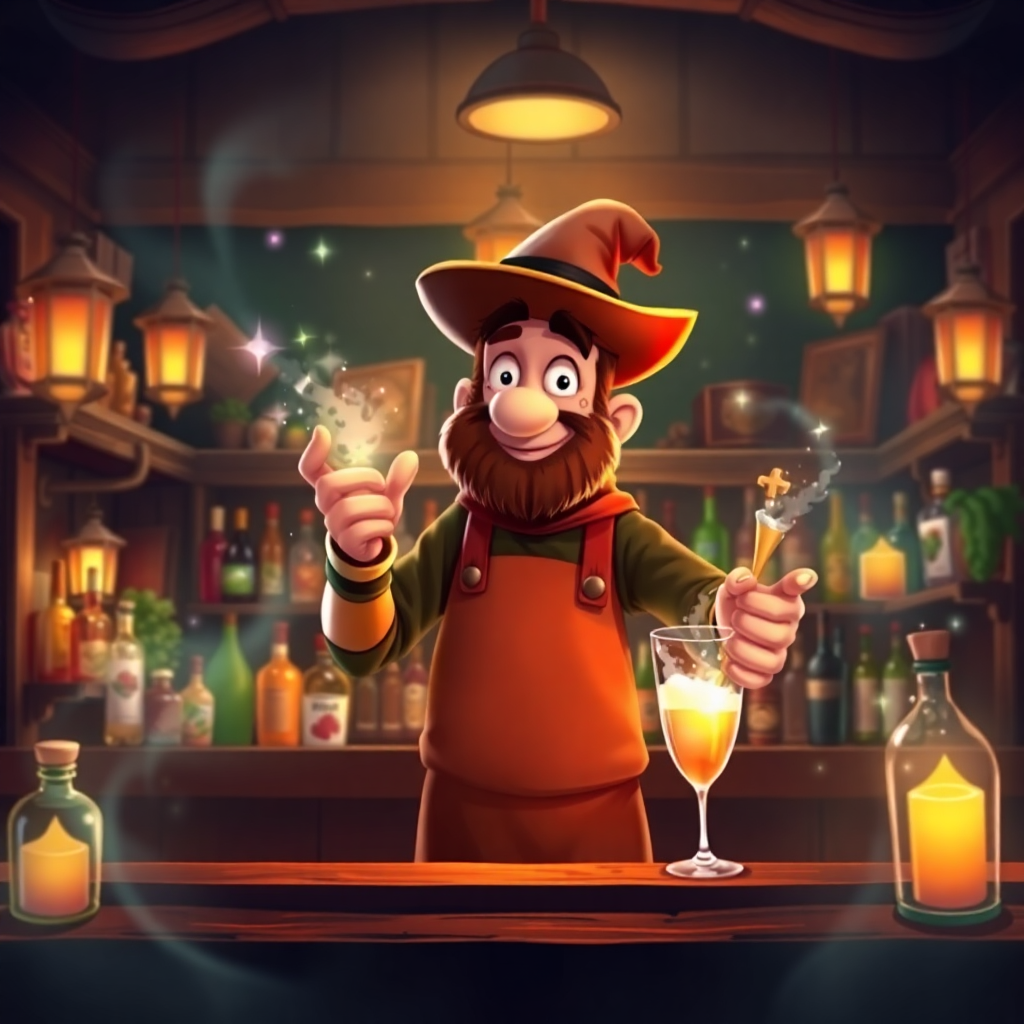 Barkeep Name Generator - Push By AI