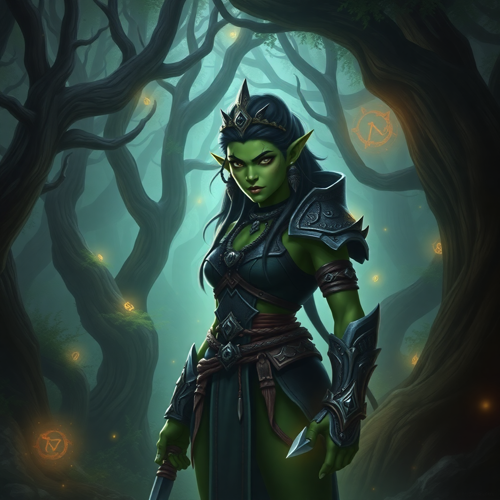 Orc Female Name Generator - Push By AI