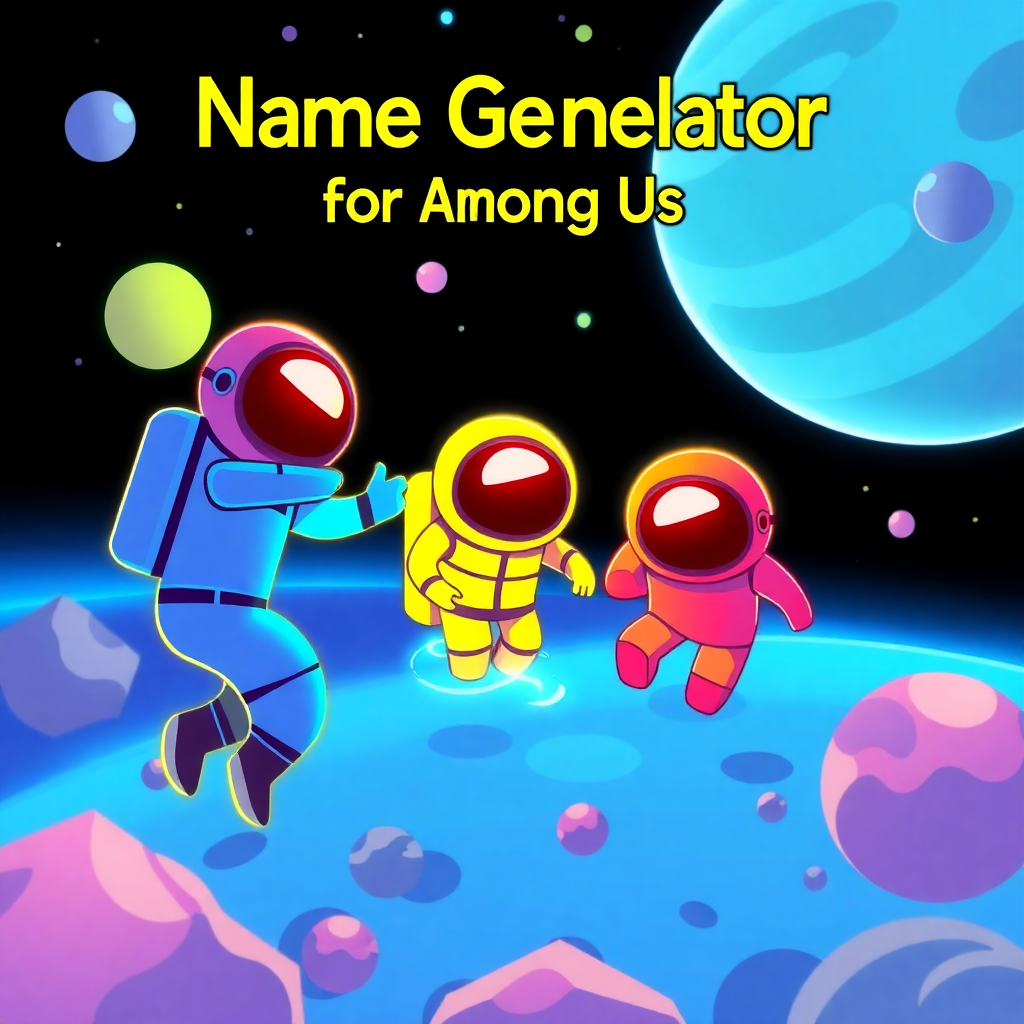 Name Generator For Among Us - Push By AI