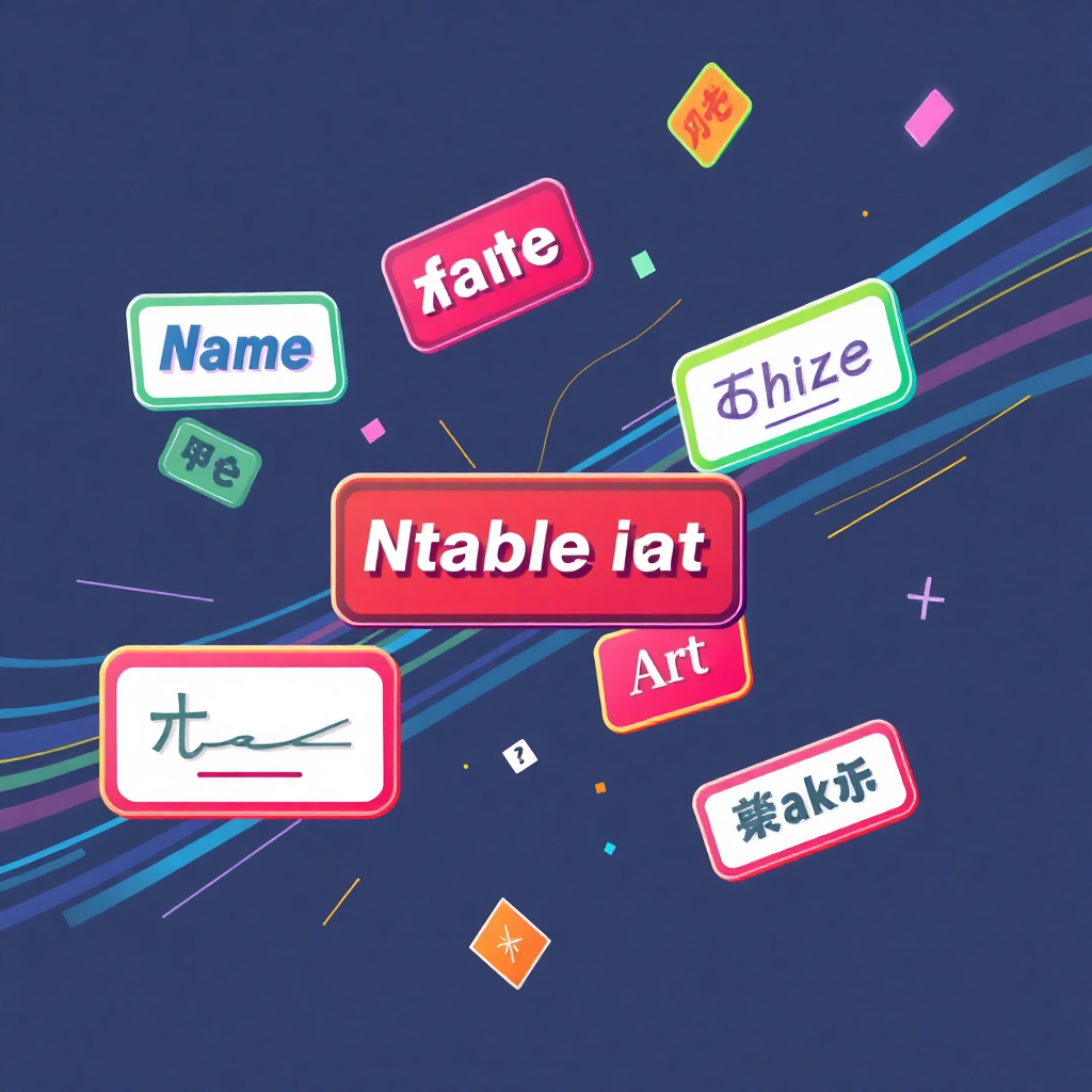 Printable Name Generator - Push By AI