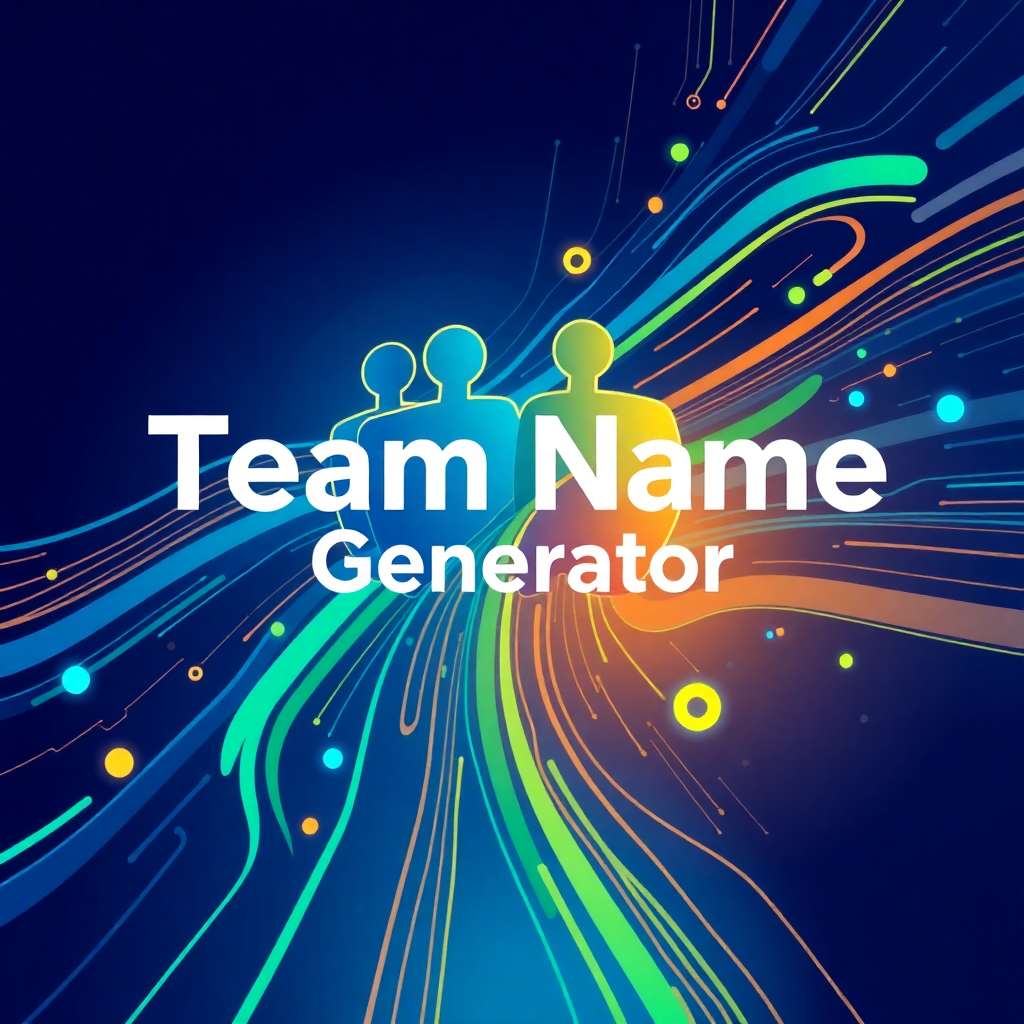 Team Name Generator With Initials - Push By AI