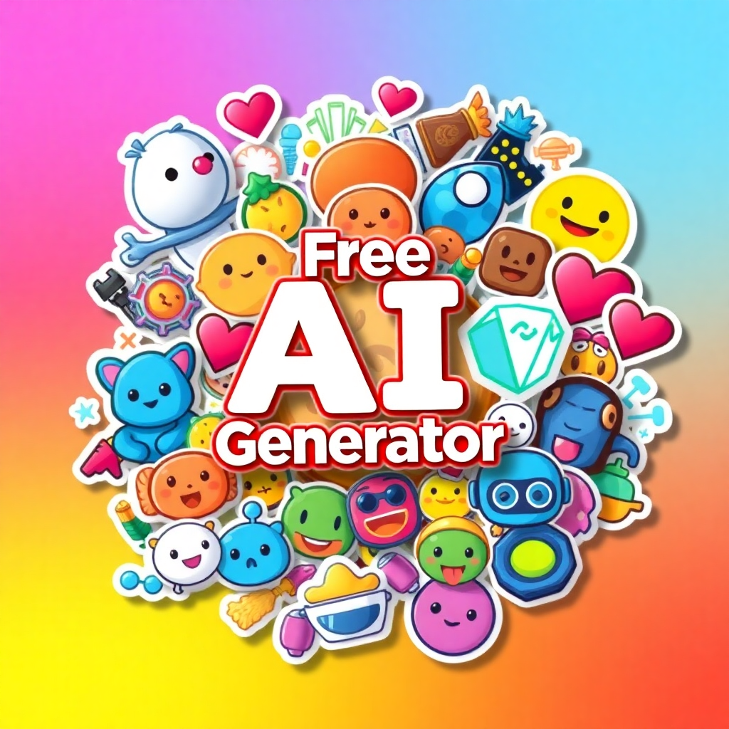 Free Ai Sticker Generator - Push By AI