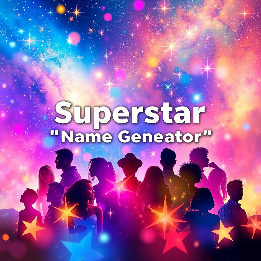 Superstar Name Generator - Push By AI