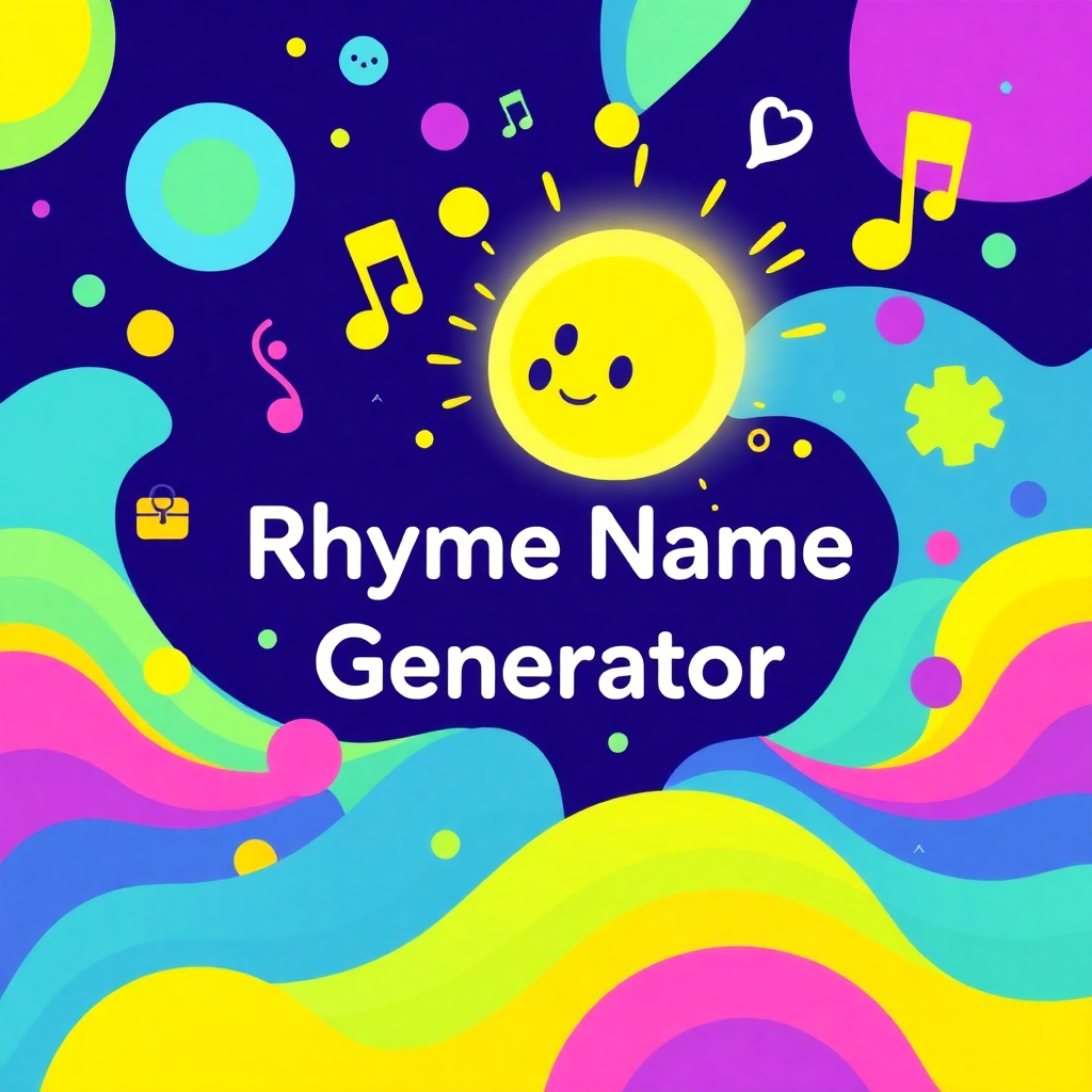 Rhyme Name Generator - Push By AI