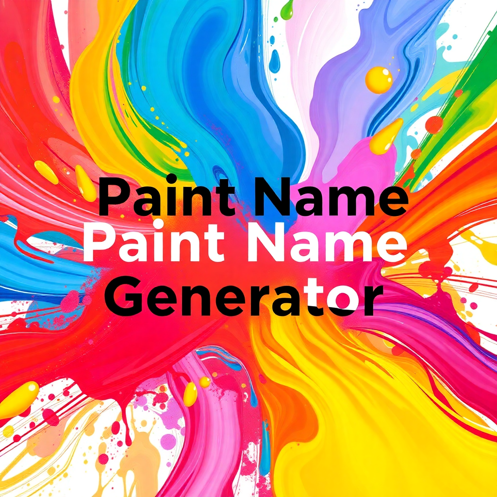Paint Name Generator - Push By AI