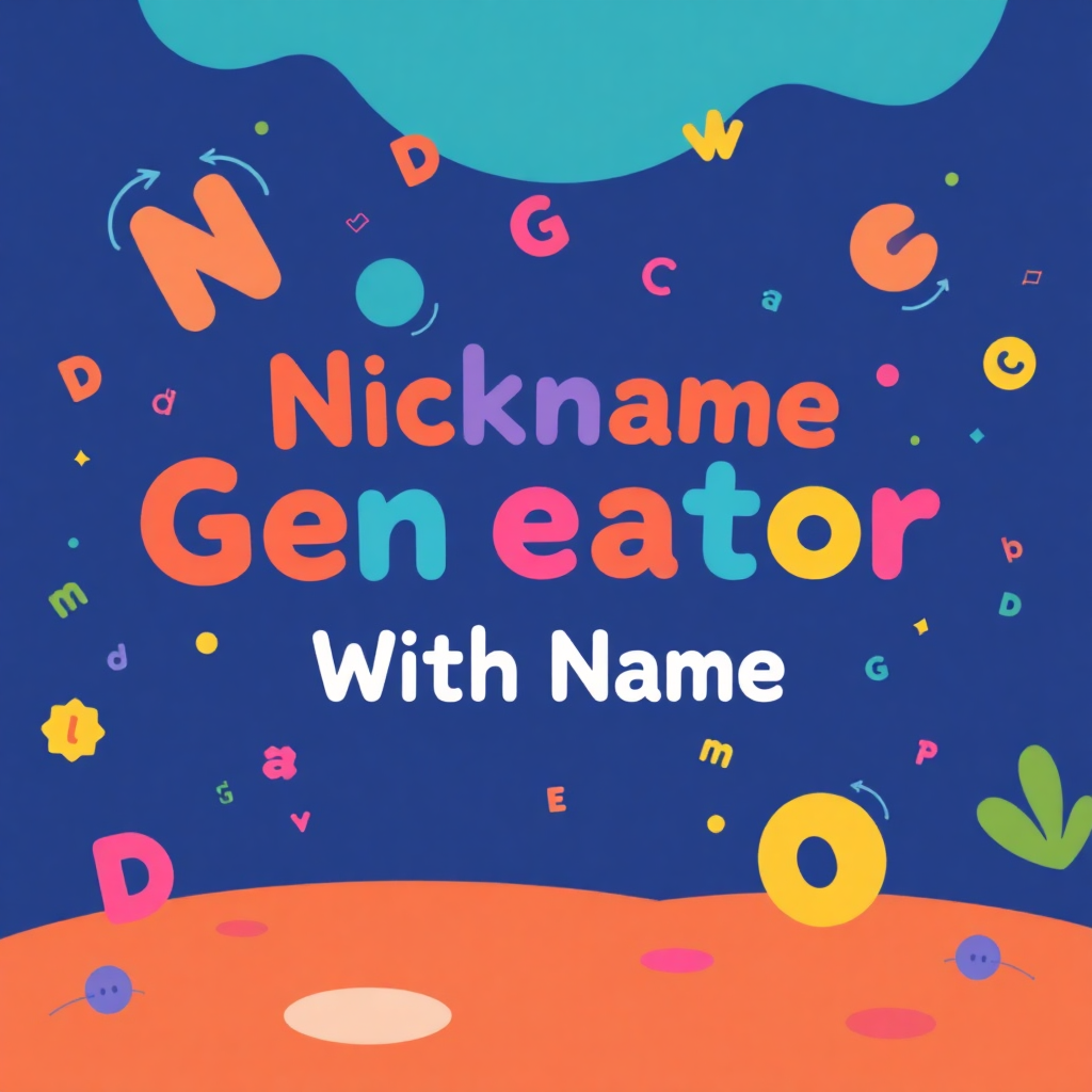 Nickname Generator With Name - Push By AI