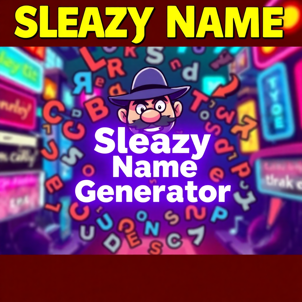 Sleazy Name Generator - Push By AI