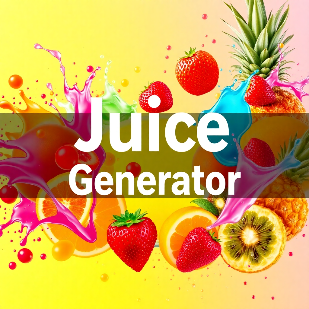 Juice Name Generator - Push By AI