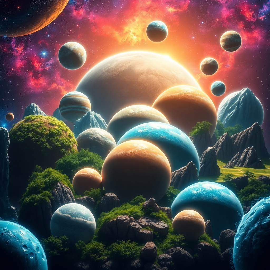 Random Planet Generator Name - Push By AI