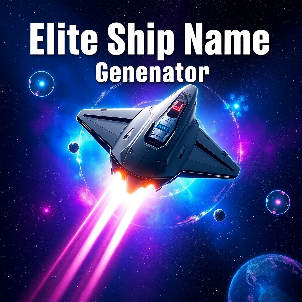 Elite Ship Name Generator - Push By AI