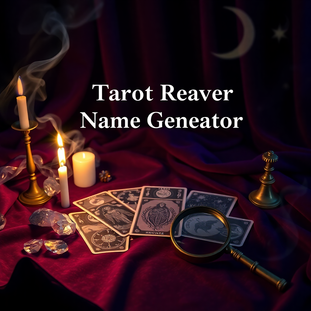 Tarot Reader Name Generator - Push By AI