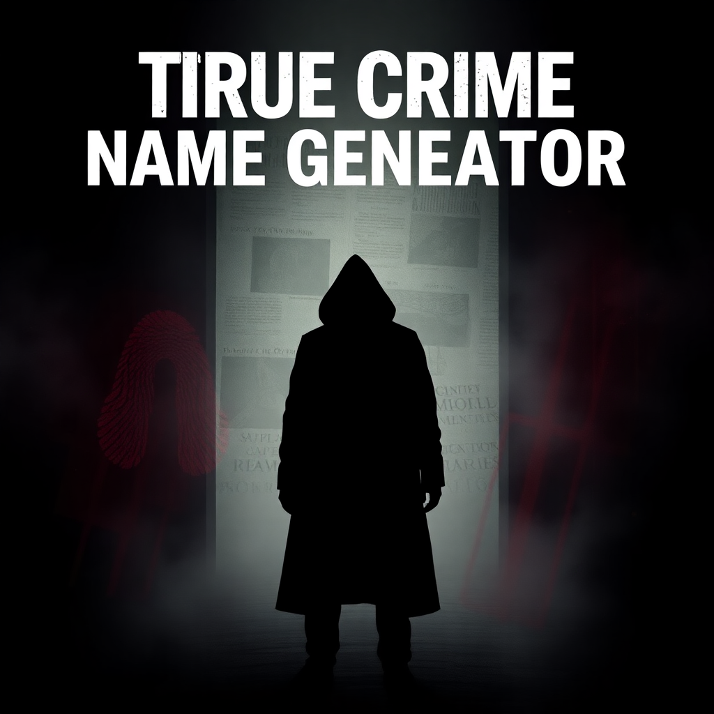 True Crime Name Generator - Push By AI