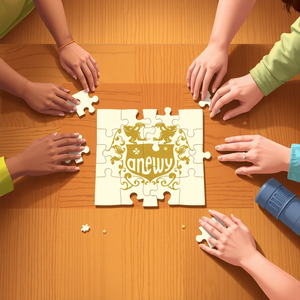 Family Name Puzzle Generator - Push By AI