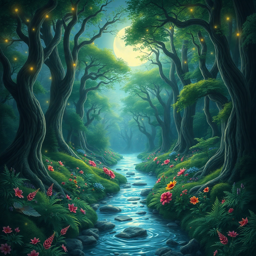 Enchanted Forest Name Generator - Push By AI