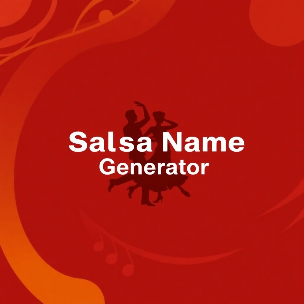 Salsa Name Generator - Push By AI