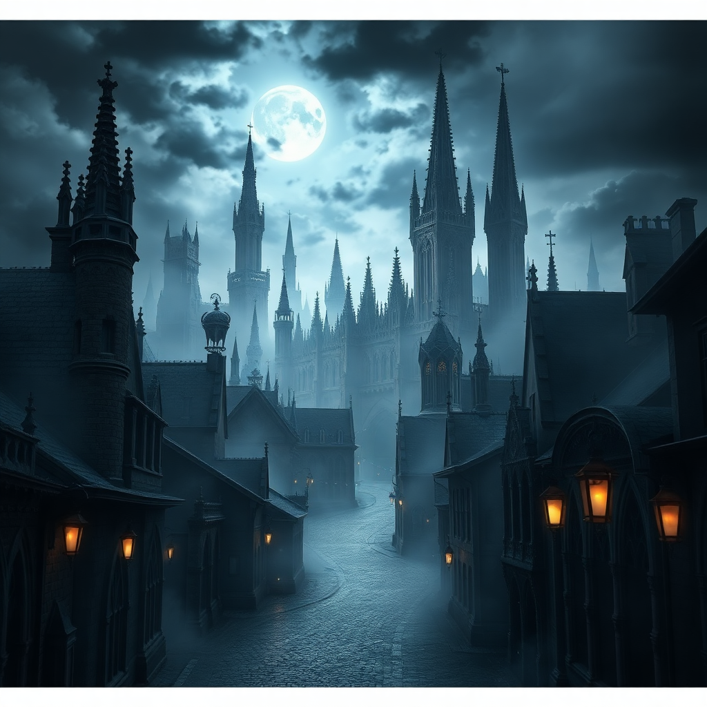 Gothic City Name Generator - Push By AI