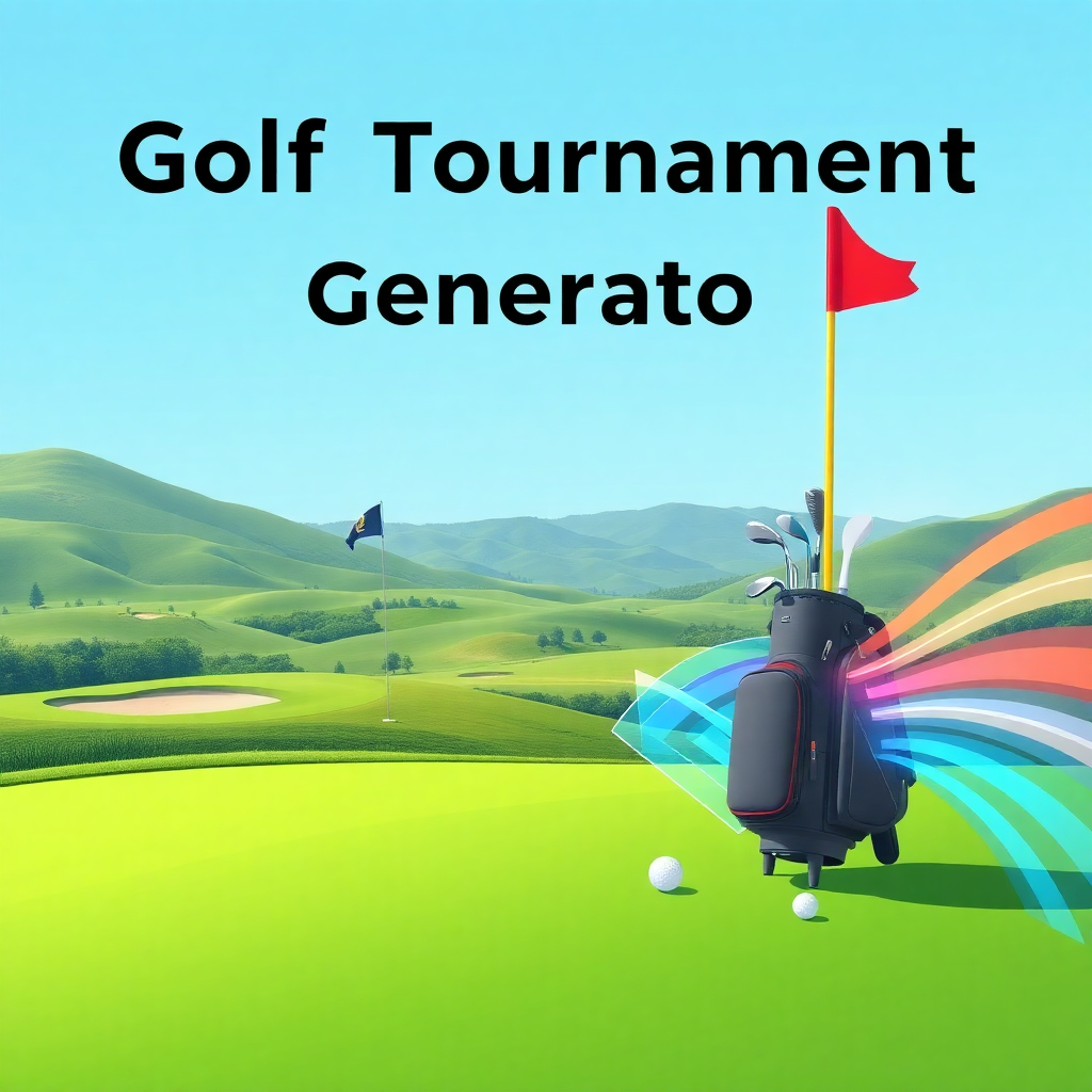Golf Tournament Name Generator - Push By AI