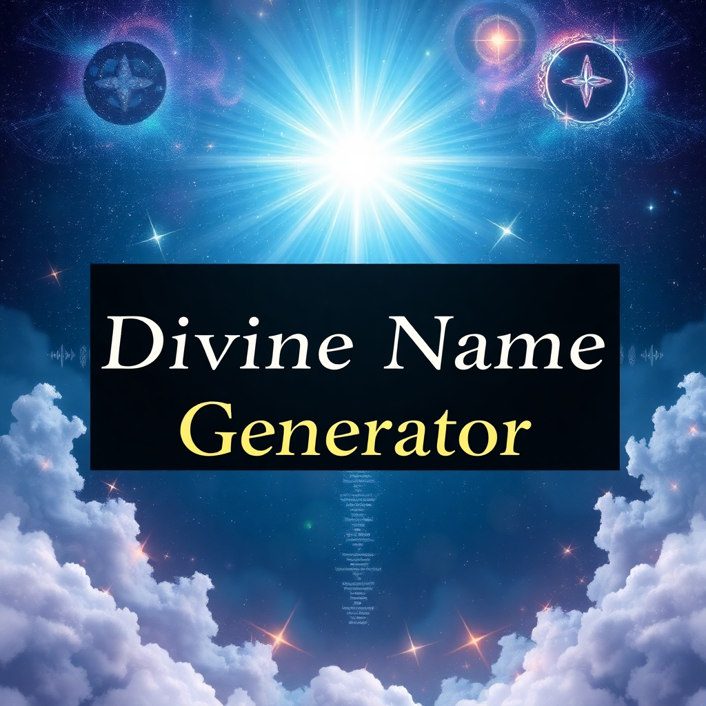 Divine Name Generator - Push By AI