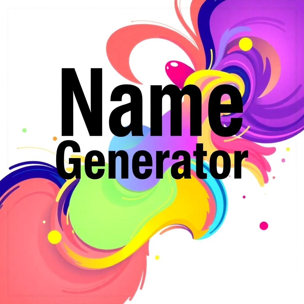 Name Generator Printable - Push By AI