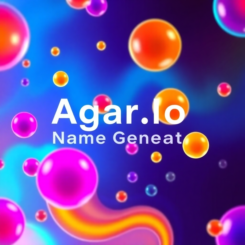 Agar.io Name Generator - Push By AI