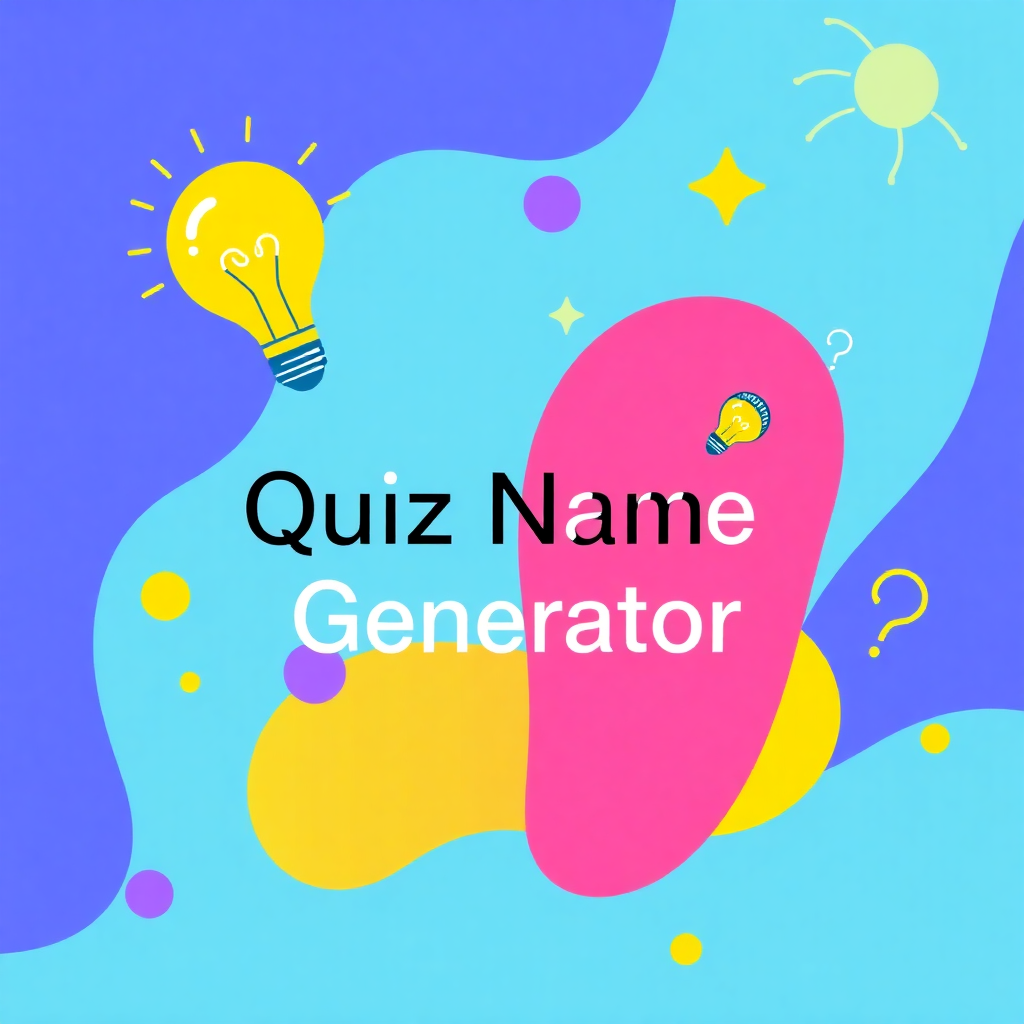 Quiz Name Generator - Push By AI