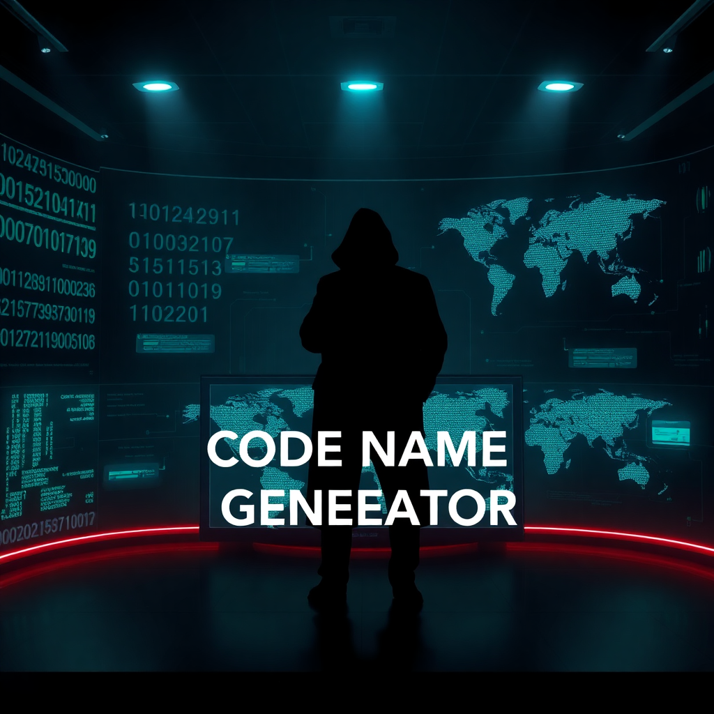 Cia Code Name Generator - Push By AI