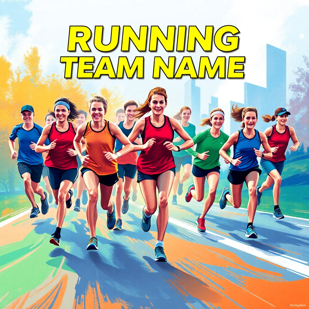 Running Team Name Generator - Push By AI